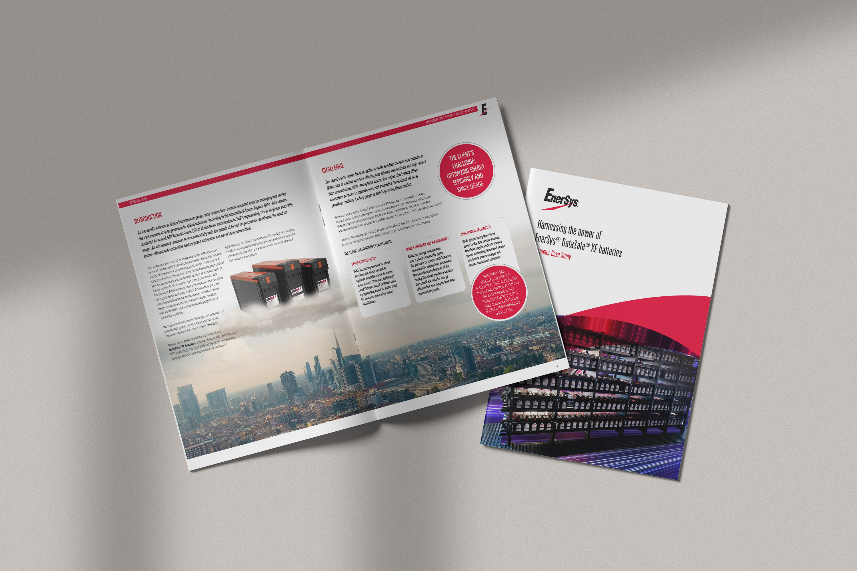 Harnessing the power of EnerSys® DataSafe® XE batteries